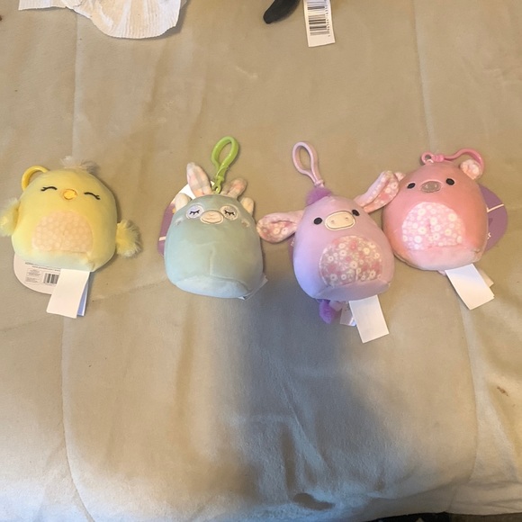 Squishmallows | Toys | Squishmallow Easter Clip Complete Set Of 4 ...